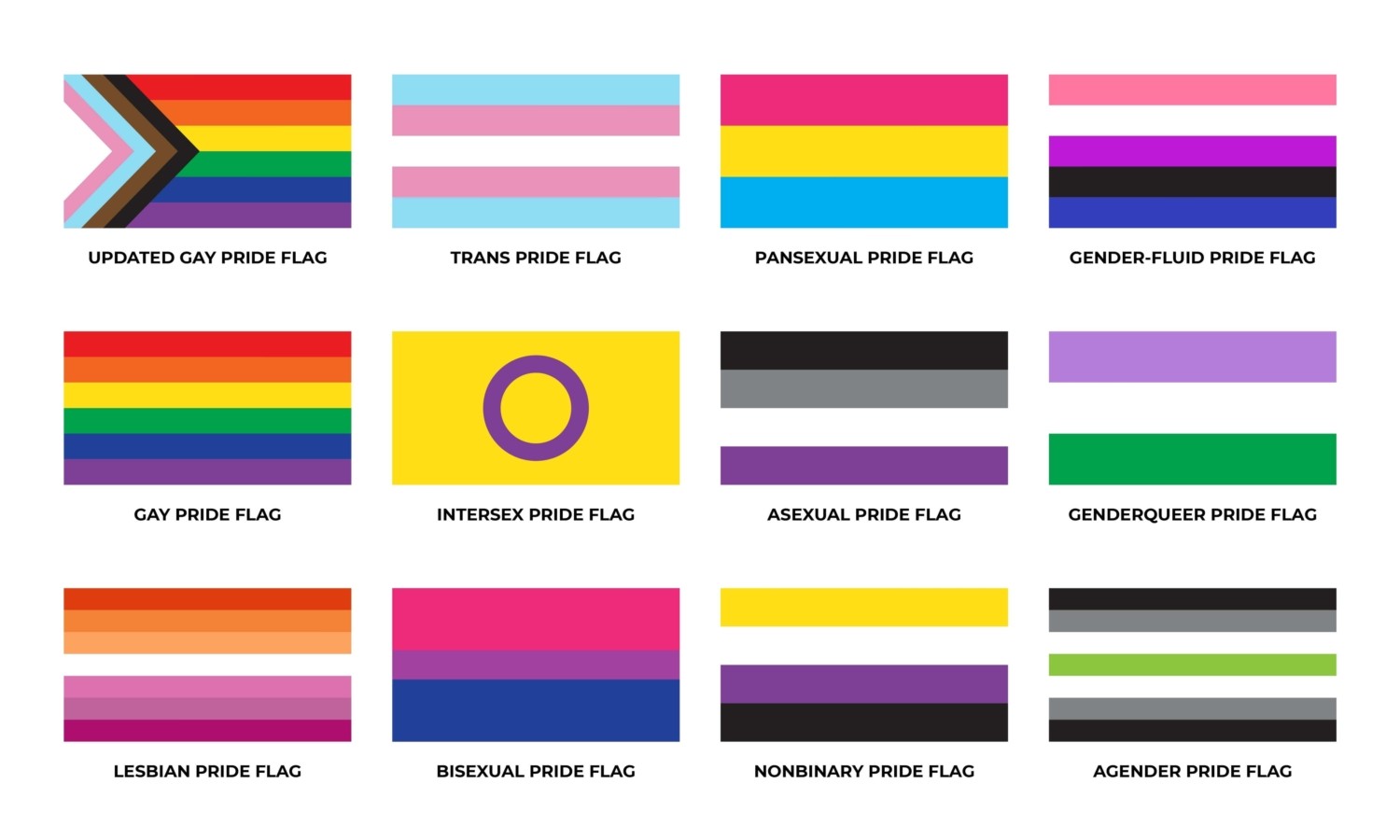 Rainbow Flags: Meaning and symbolism of Pride Flags | STUWO